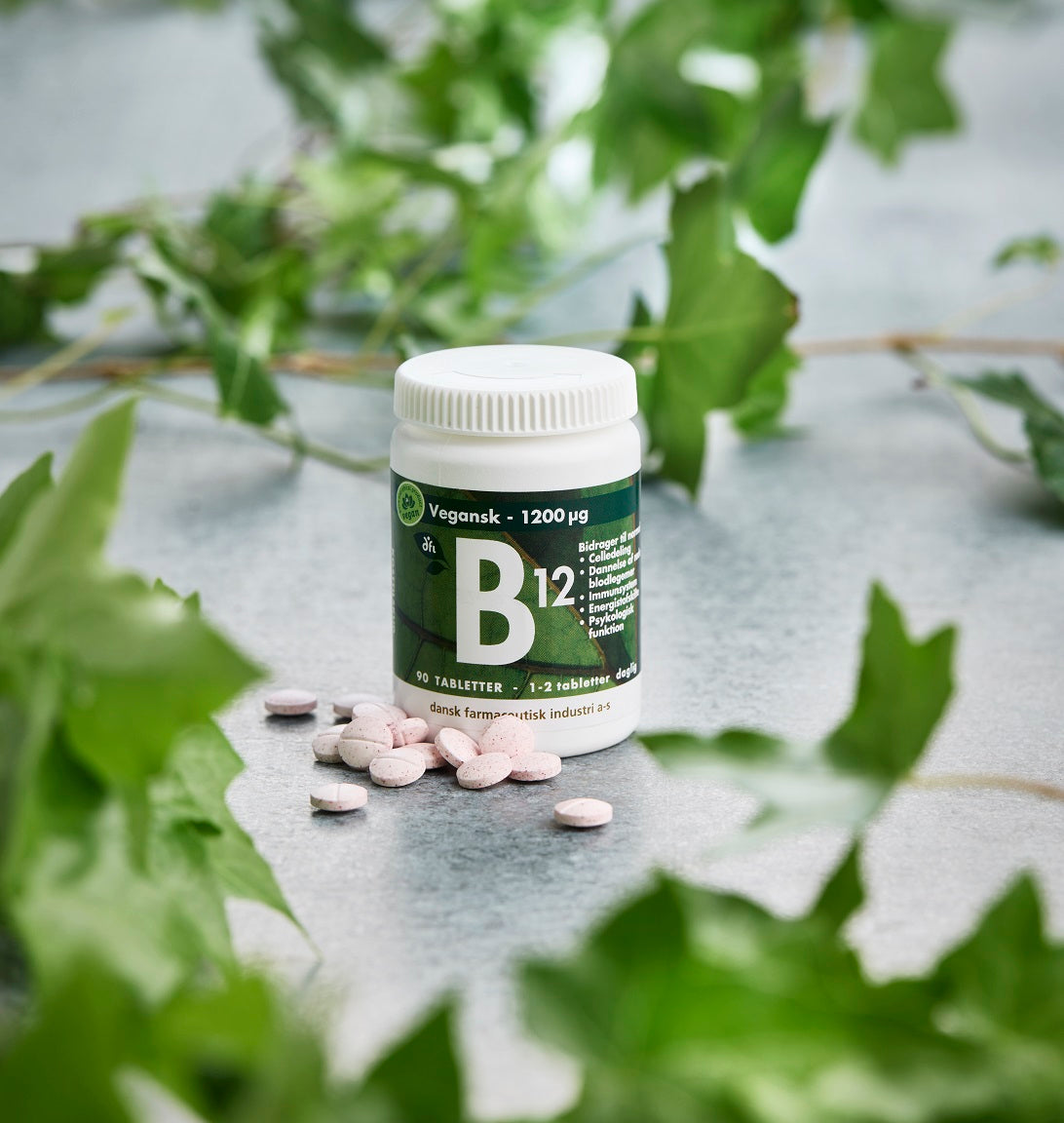 Vegan B12 | Two strengths → At 125 mcg or 500 mcg